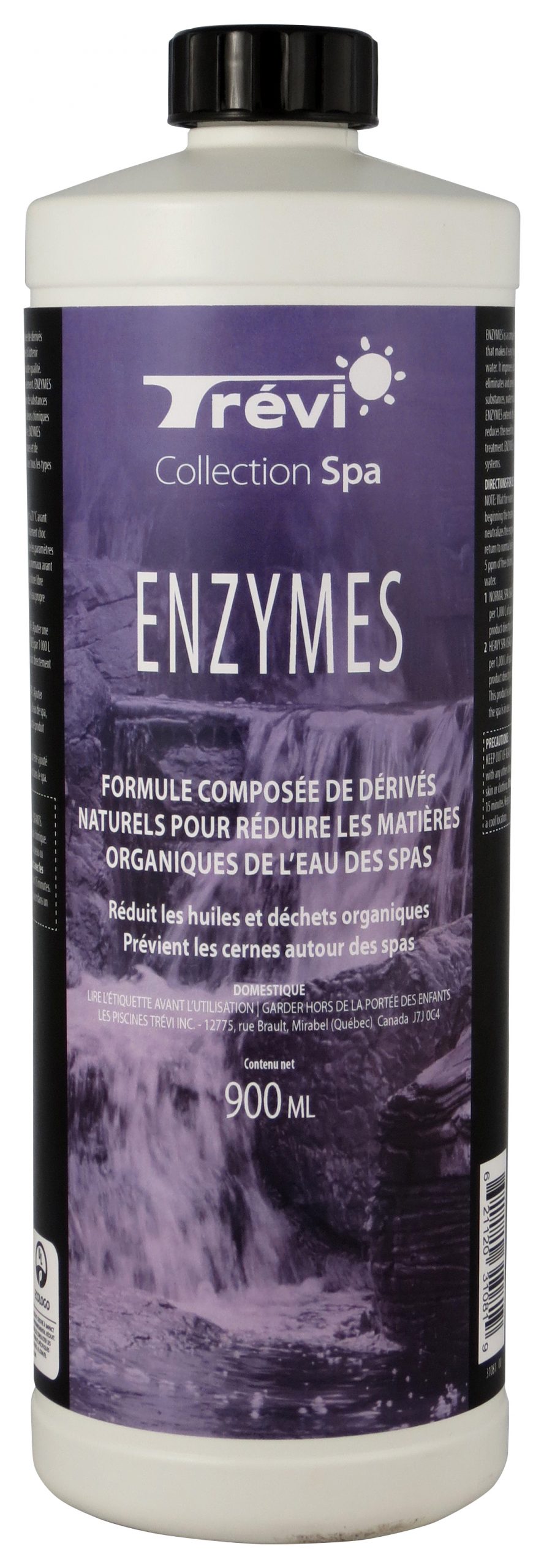 ENZYME 900 ML TREVI POUR SPA - Trévi Trois-Rivières